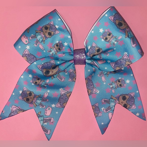 Hand Crafted | Accessories | Lol Doll Hair Bow Girls Large Hair Bow ...